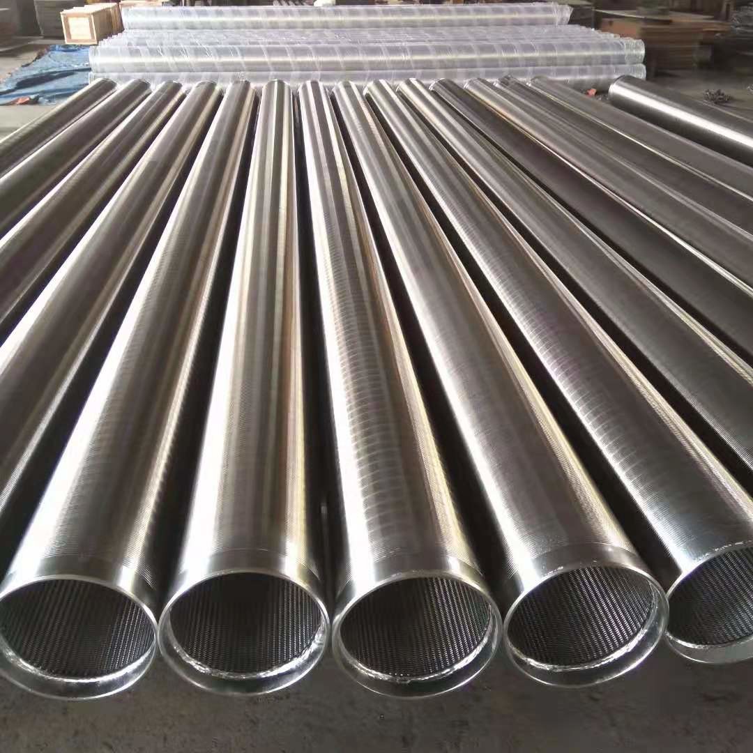 Stainless Steel Wire Wrapped Screen - High Strength & Permeability